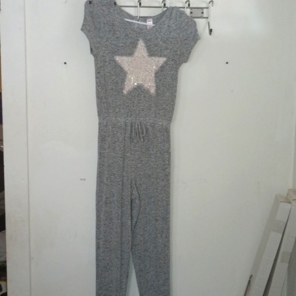 Justice | Bottoms | Justice Sequin Stars Jumpsuit | Poshmark